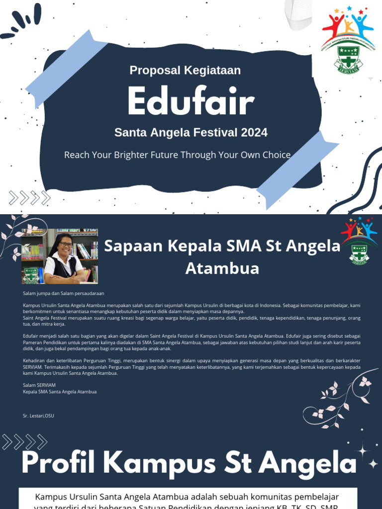 Proposal Edufair ST Angela | PDF