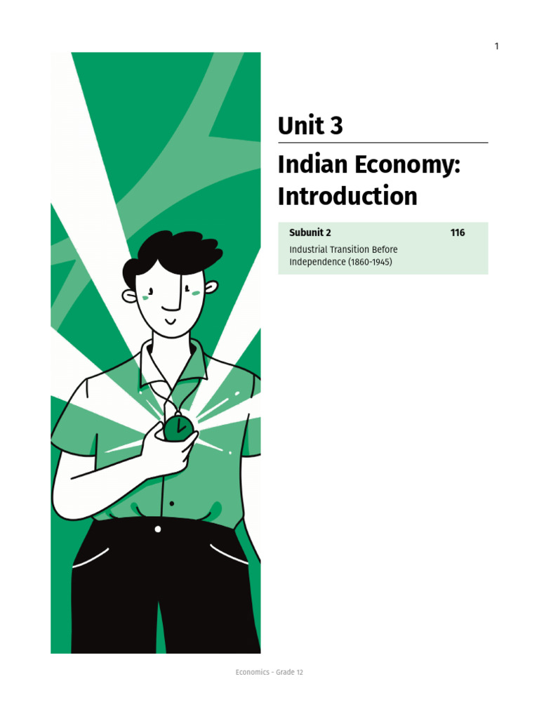 Grade 12 Economics Unit 3 Subunit 2 | PDF | British Raj | Trade