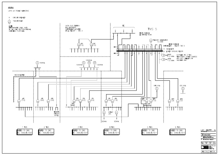 3569-E-3501-A-Site Wide HV - LV Schematic Layout1 | PDF