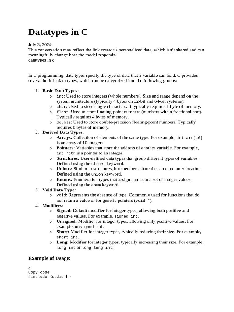 Data_Types | PDF Data_Types | PDF
