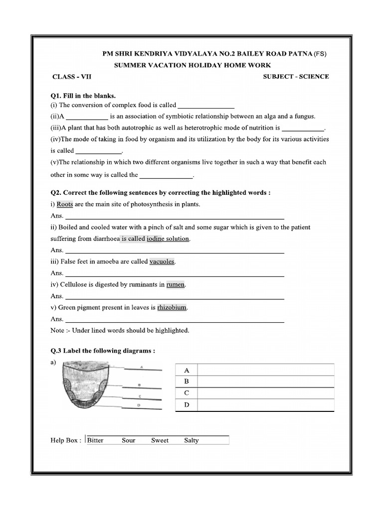 Fs Class 7 Hhw Pdf