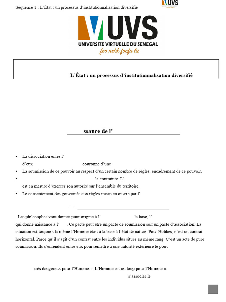 Séquence 1 | PDF