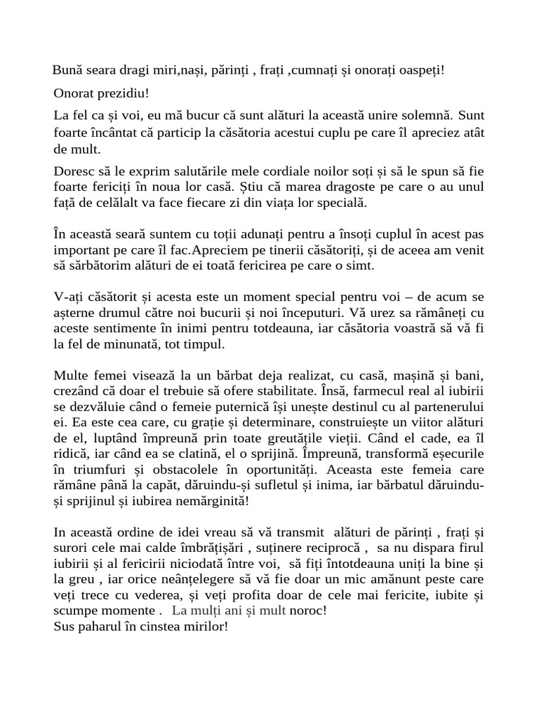 Discurs | PDF