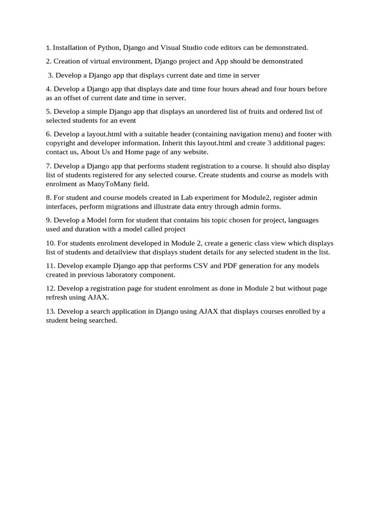 Lab Manual FSD2 - 2024 | PDF