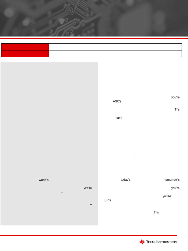 JD Embedded Software | PDF