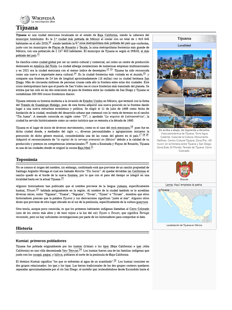 Tijuana | PDF