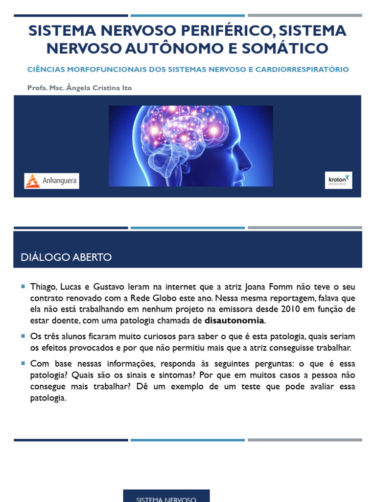 SNP, SNA e SNS - S2 - U2 | PDF