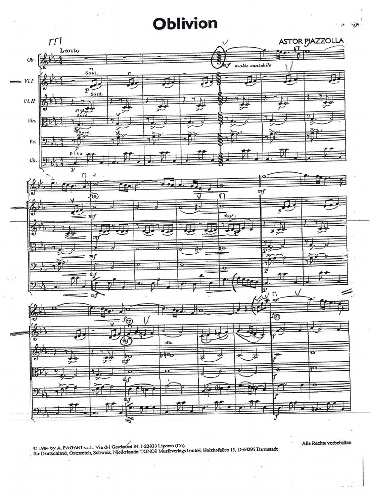 Oblivion - Solov Shtim | PDF