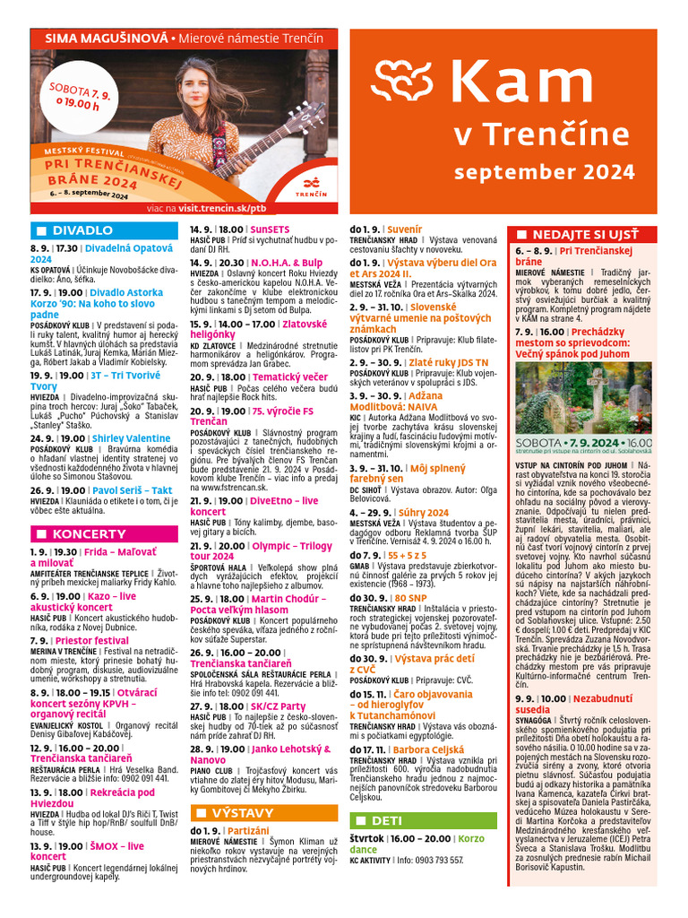 KAM v Trenčíne - september 2024 | PDF