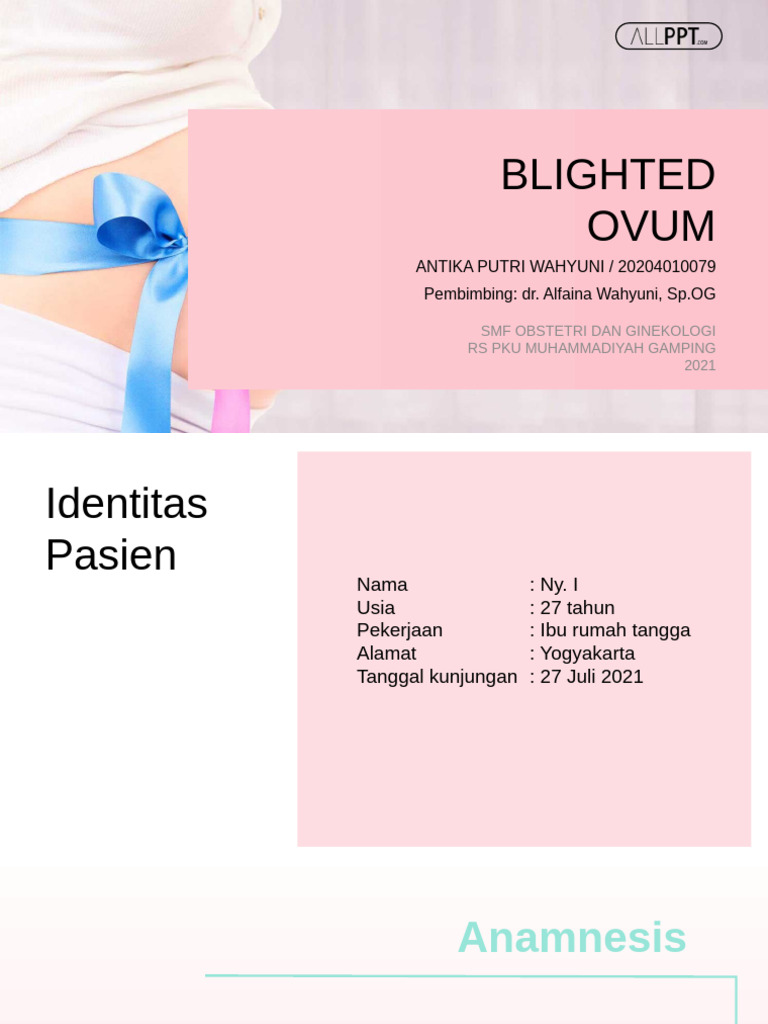 Blighted Ovum - Antika | PDF