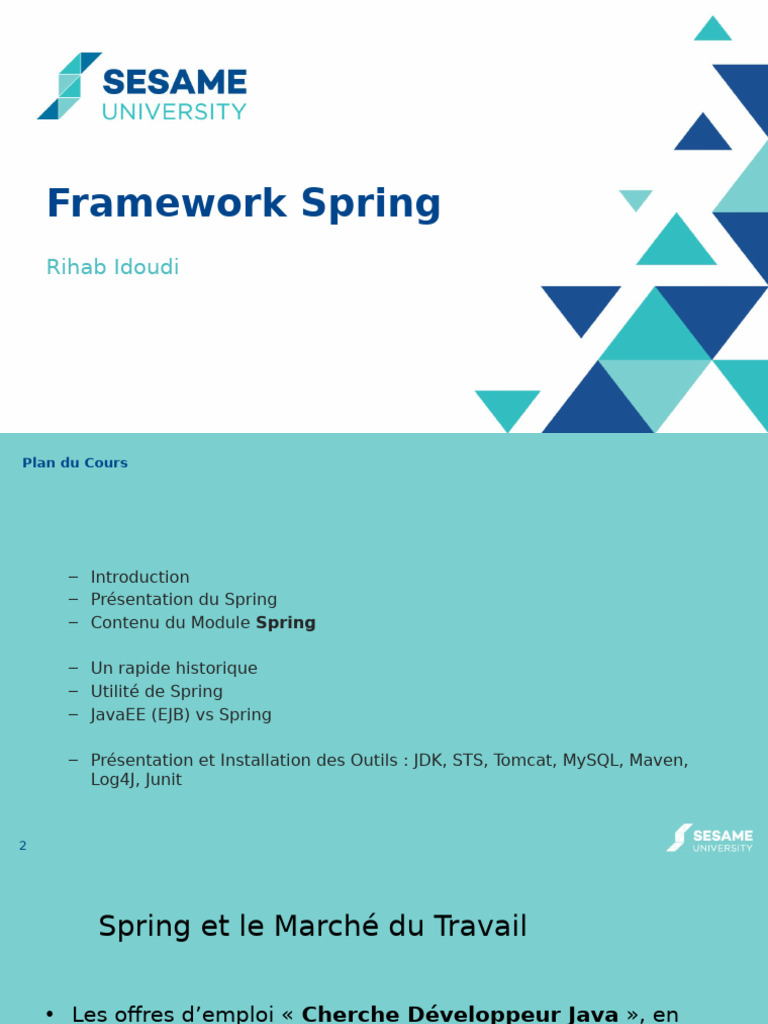 1-Framework Spring Introduction | PDF