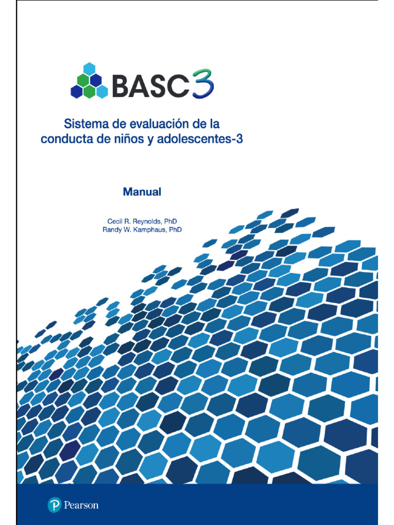 BASC 3. Manual | PDF