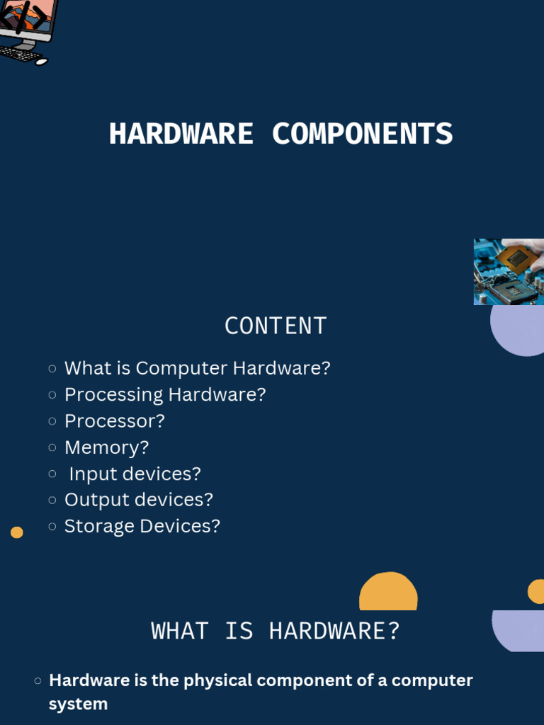 Lesson 1 - Hardware Concept | PDF