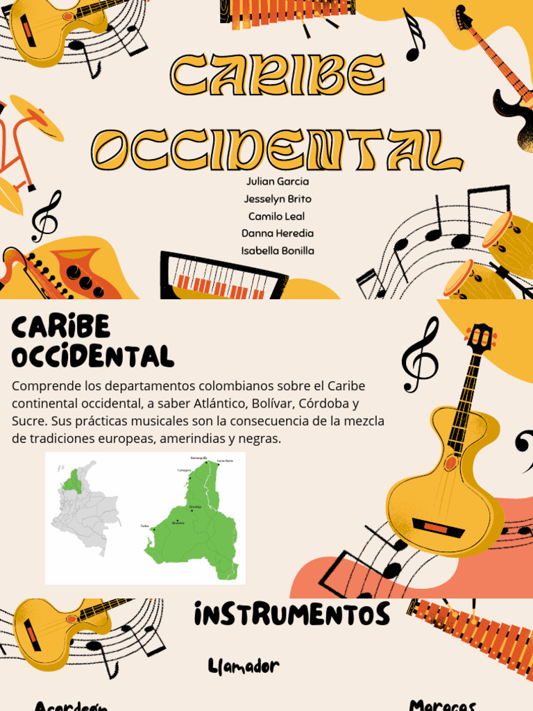 Música Del Caribe Occidental Colombiano | PDF
