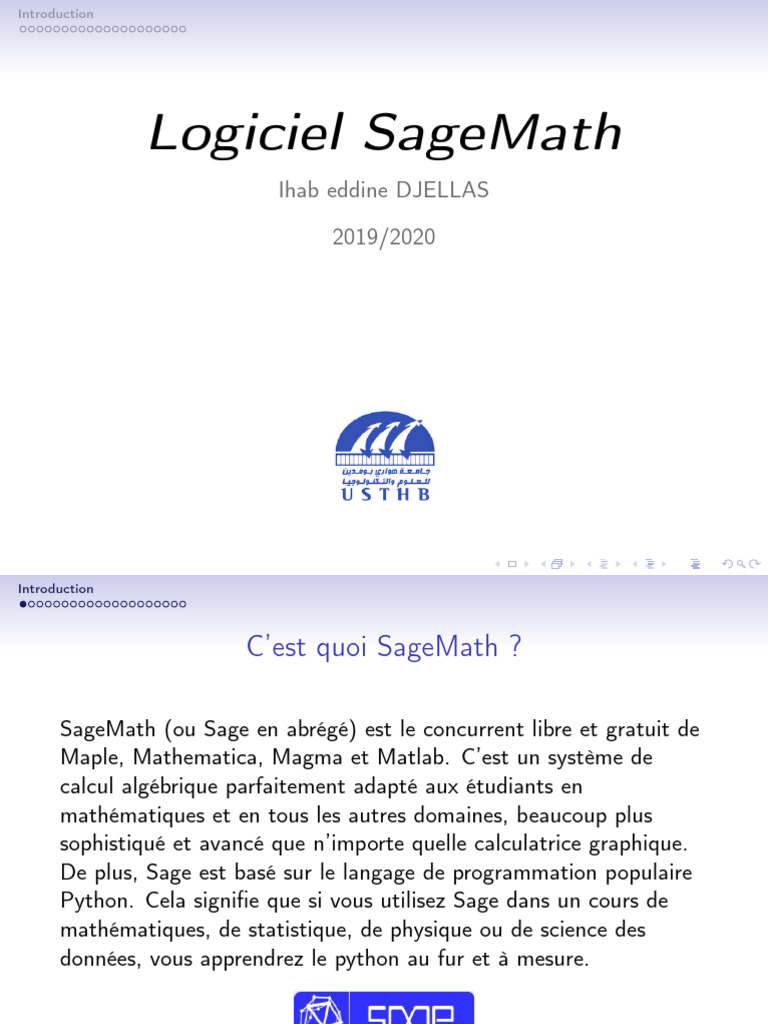 Sagemath RO2MIR | PDF