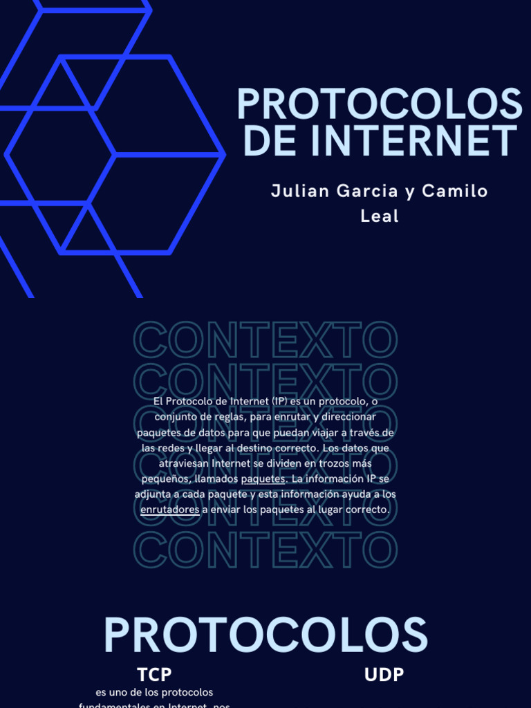 Protocolos de Internet | PDF