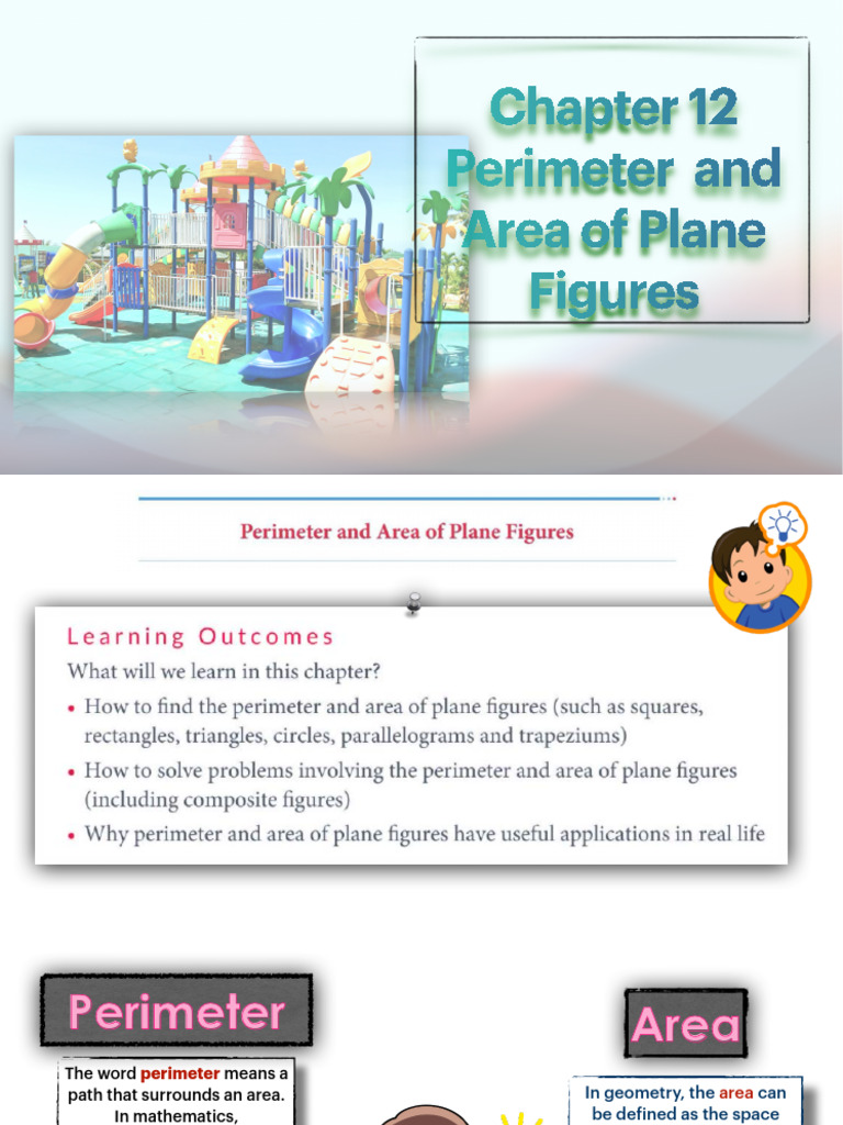Book 1B Chapter 12 Perimeter and Area of Plane Figures 2 | PDF