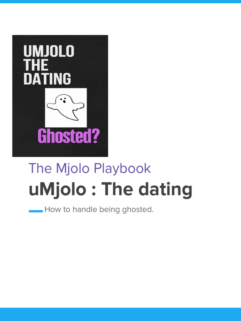 Mjolo Playbook - Ghosted | PDF | Psychology