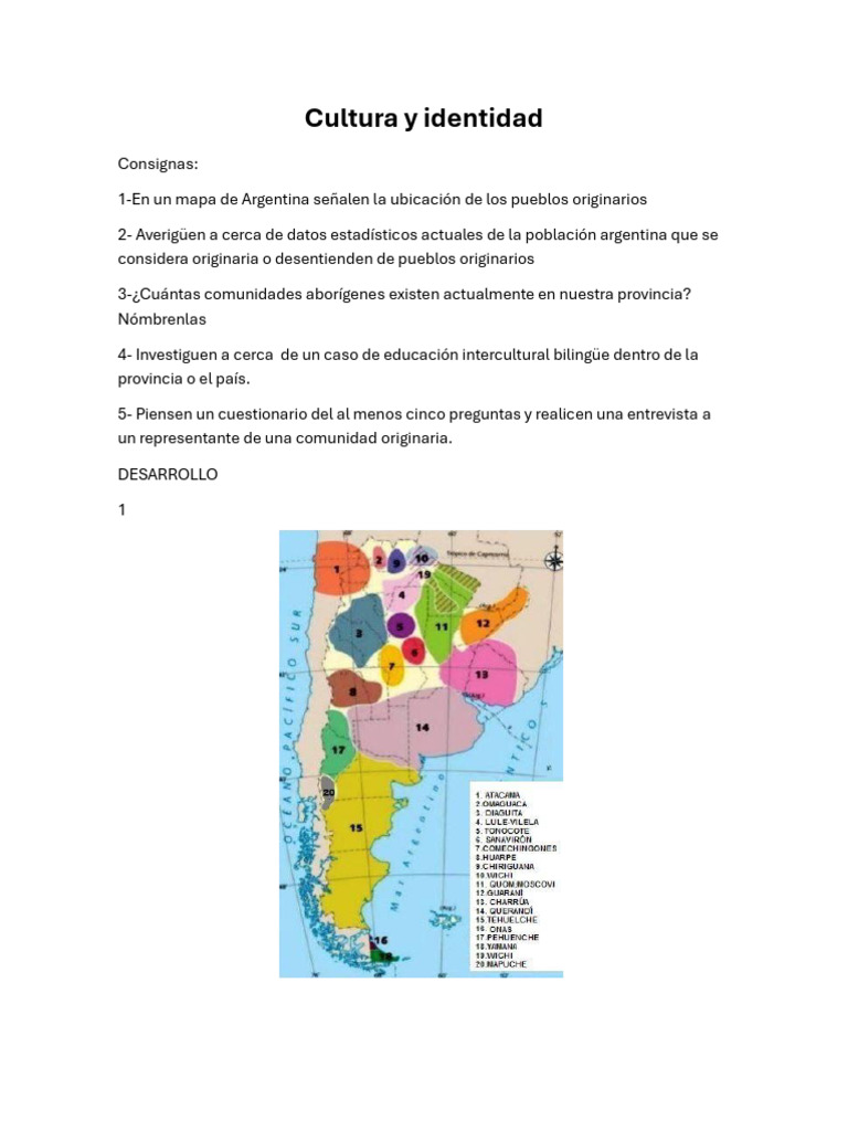 Cultura e Identidad | PDF | Grupos étnicos | Etnicidad