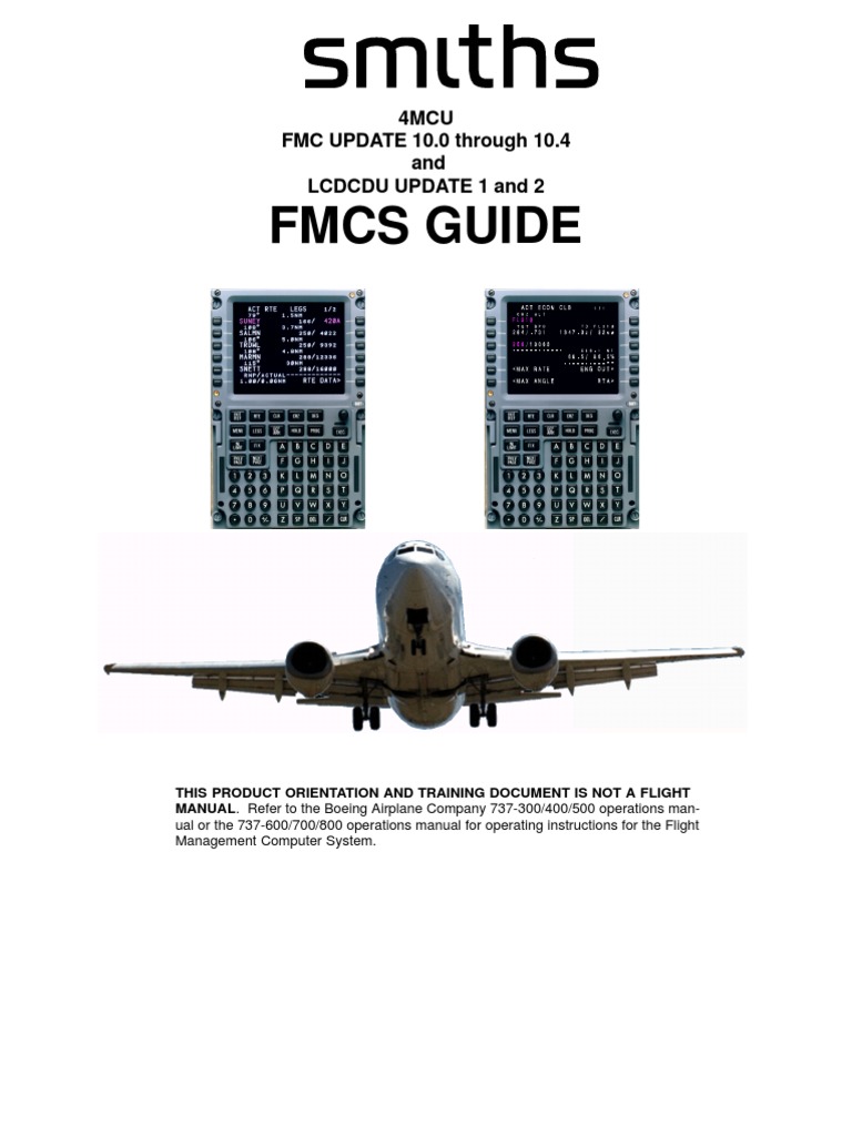 Boeing 737 FMC User Guide Update | PDF | Measuring Instrument | Navigation