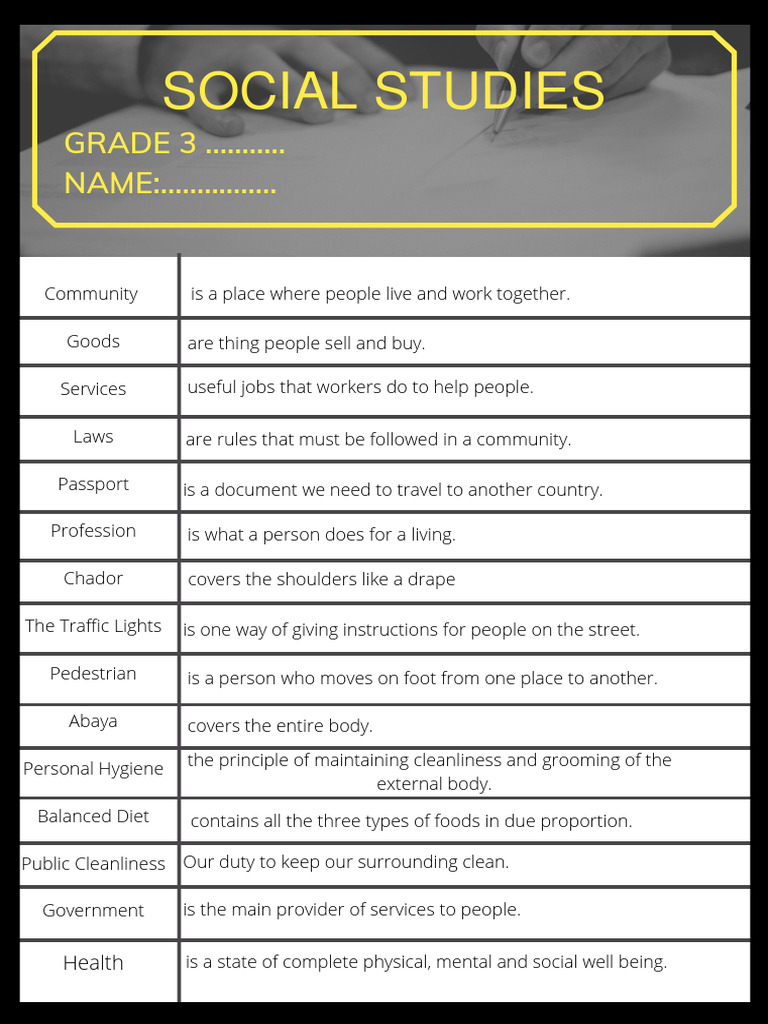 Social Studies | PDF