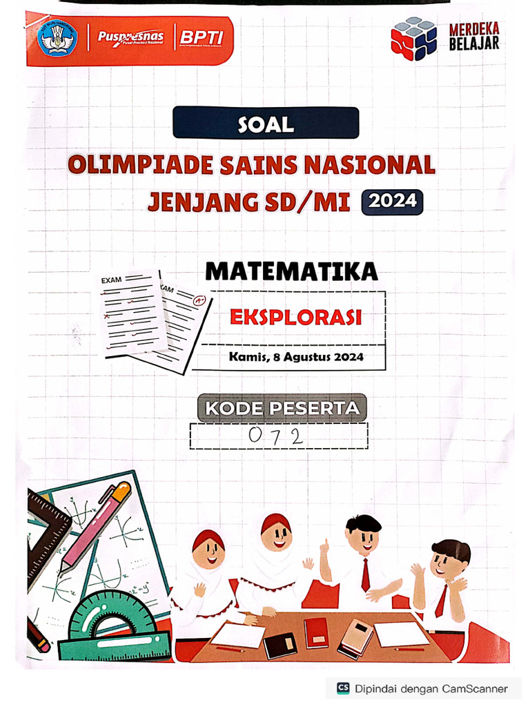 Soal Eksplorasi OSN SD 2024 | PDF