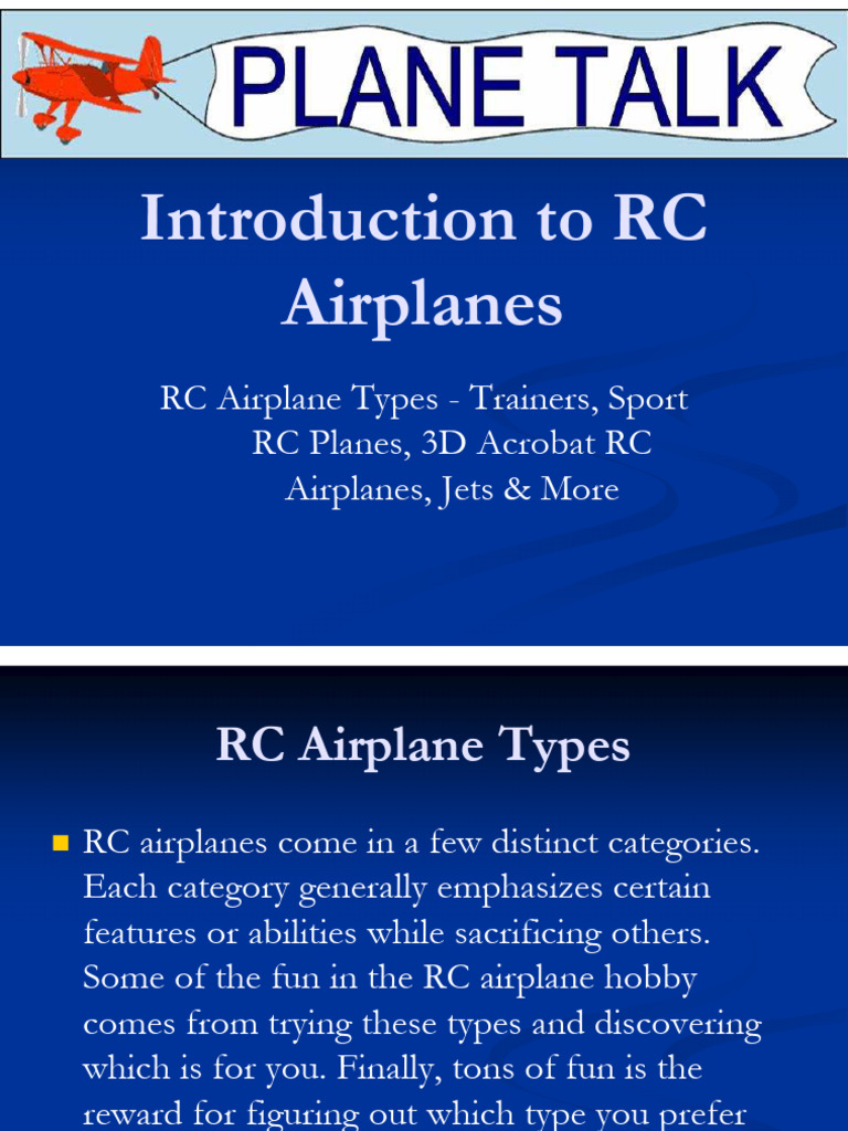 Introduction To RC Airplanes Read Only Compatibility Mode | PDF