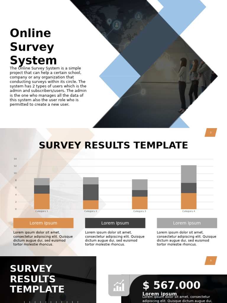 Survey Results Template-Creative | PDF