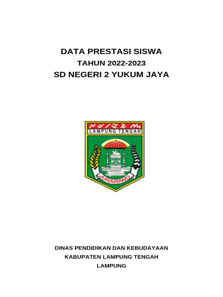 Daftar Rekapitulasi Prestasi Siswa | PDF