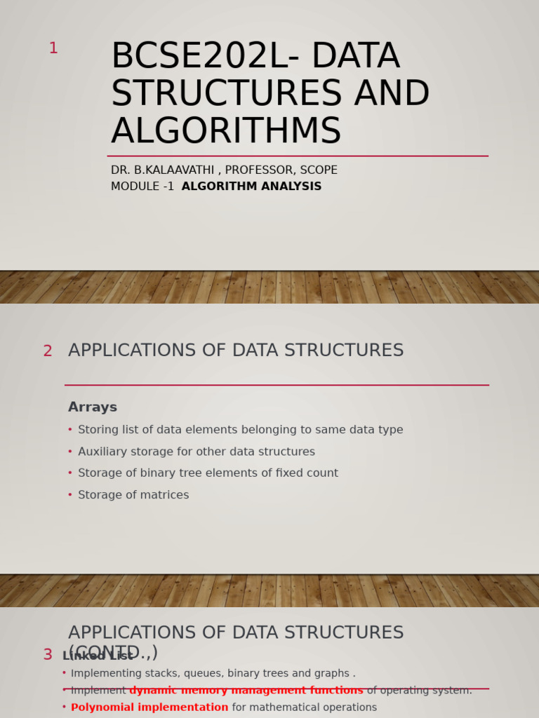 FALLSEM2022-23 BCSE202L TH VL2022230103415 Reference Material I 22-07-2022 BCSE202 - Module-1-2 ...