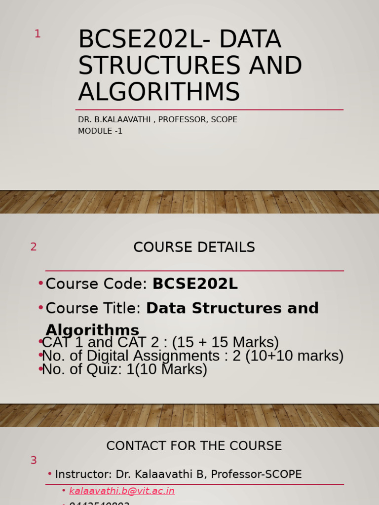 FALLSEM2022-23 BCSE202L TH VL2022230103415 Reference Material I 20-07-2022 BCSE202L-Module-1-1 ...