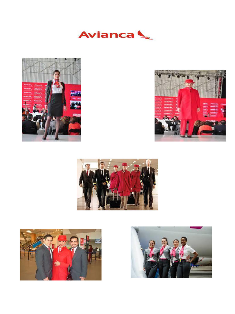 Uniforme de Dama Aerolínea Avianca | PDF