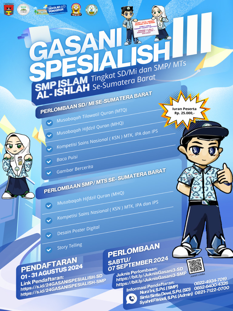 2.juknis Lomba Gasani Spesialish Iii (SMP) | PDF