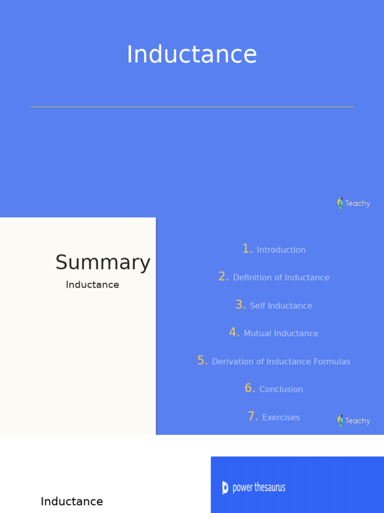 Slide Inductance | PDF