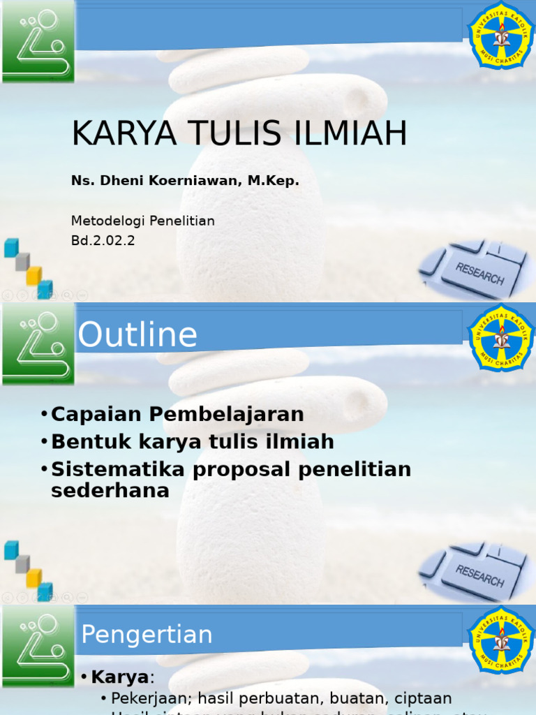 LECT-2. KARYA TULIS ILMIAH | PDF