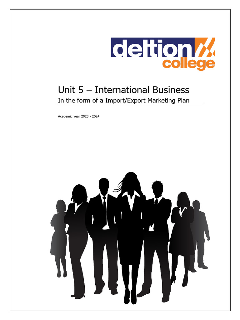 Unit 5 - International Business | PDF