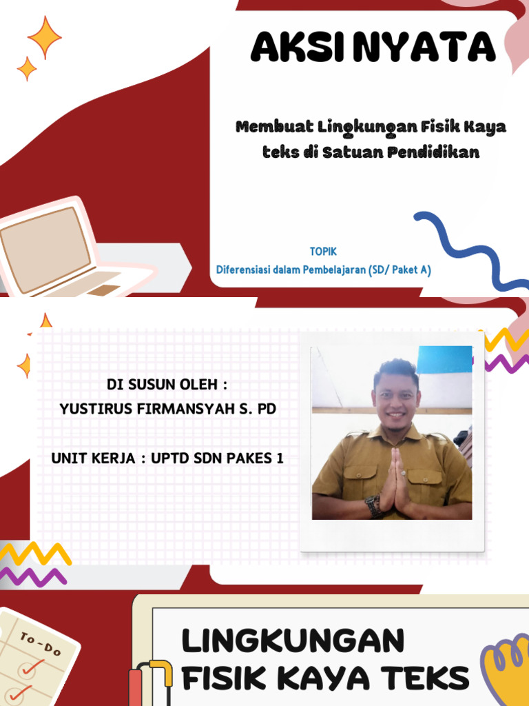 Yustirus - AKSI YATA MEMBUAT LINGKUNGAN FISIK | PDF