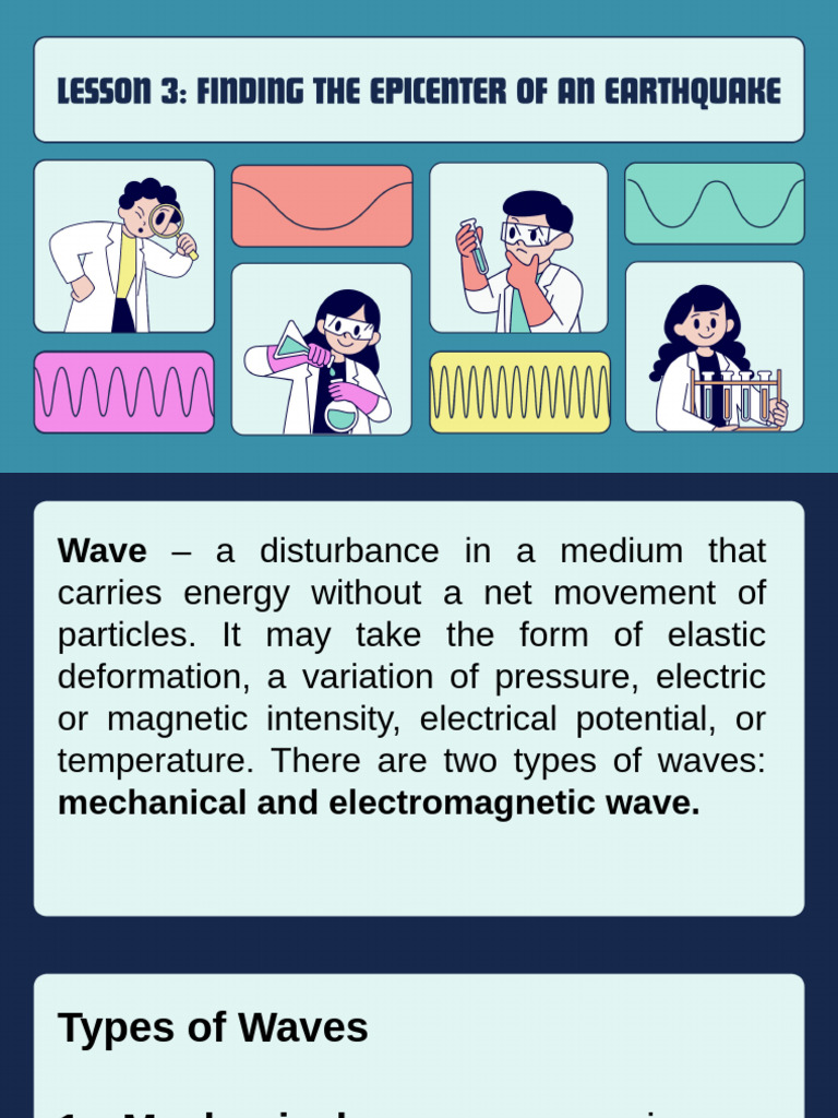 Lesson 3 - Finding The Epicenter of An Earthquake | PDF