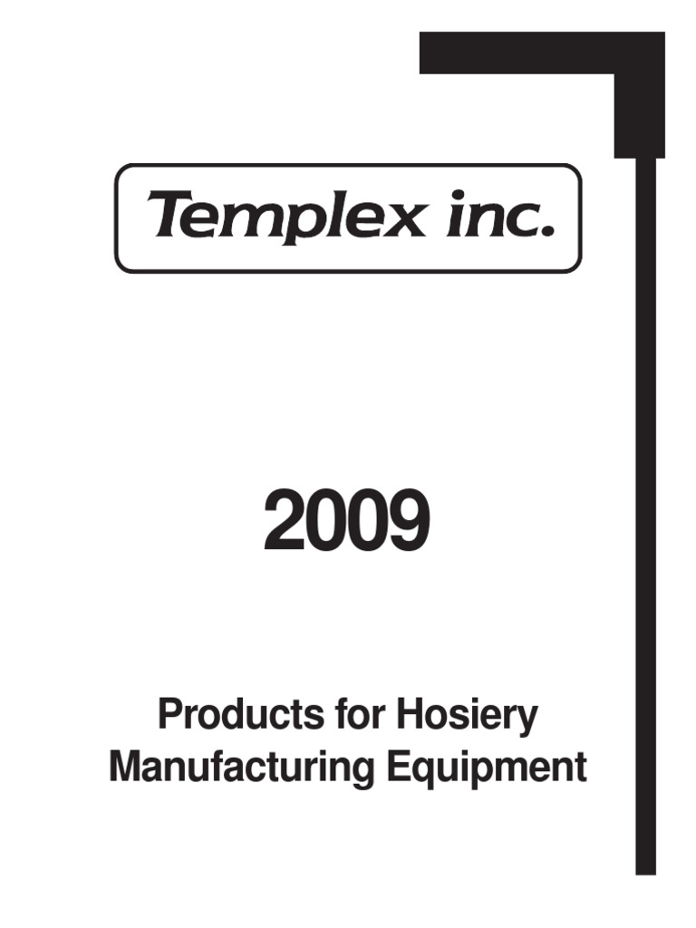 Hosiery Catalog - Templex Inc | PDF | Pipe (Fluid Conveyance)