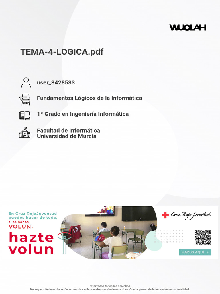 Tema 4 Logica | PDF