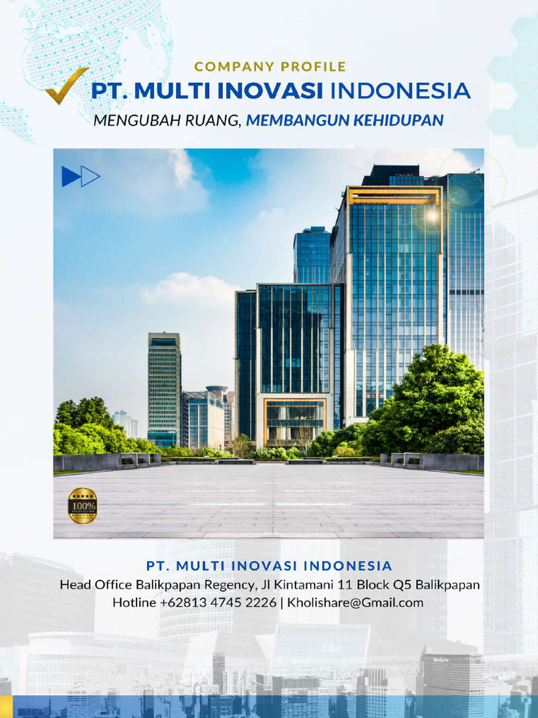 Company Profile PT. Multi Inovasi Indonesia - 2023 2024 - Compressed | PDF