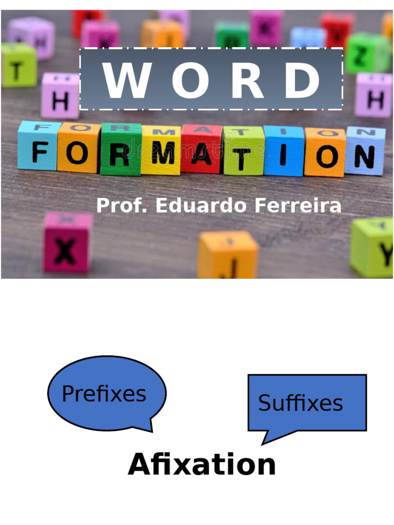 Word Formation | PDF