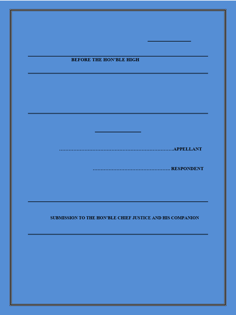 Appellant Memorial Aa30 1 | PDF