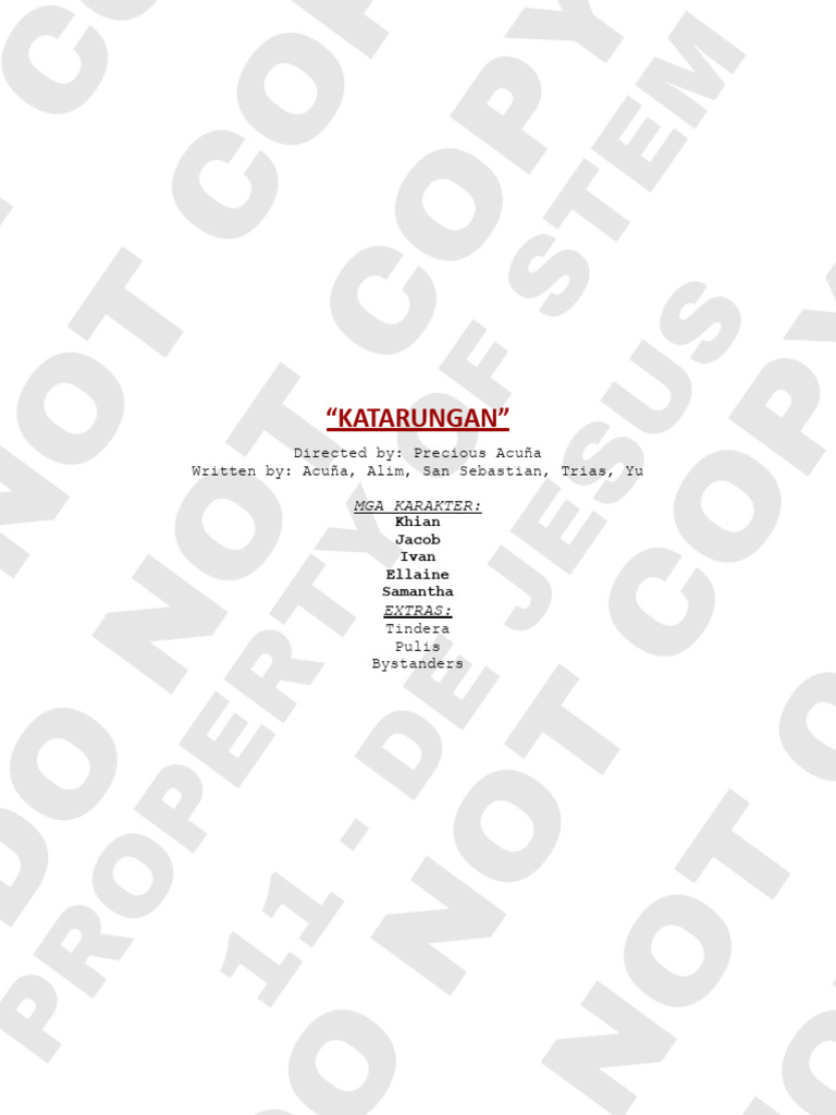 DE_JESUS_CINETYTANA_DRAFT_SCRIPT (1) | PDF