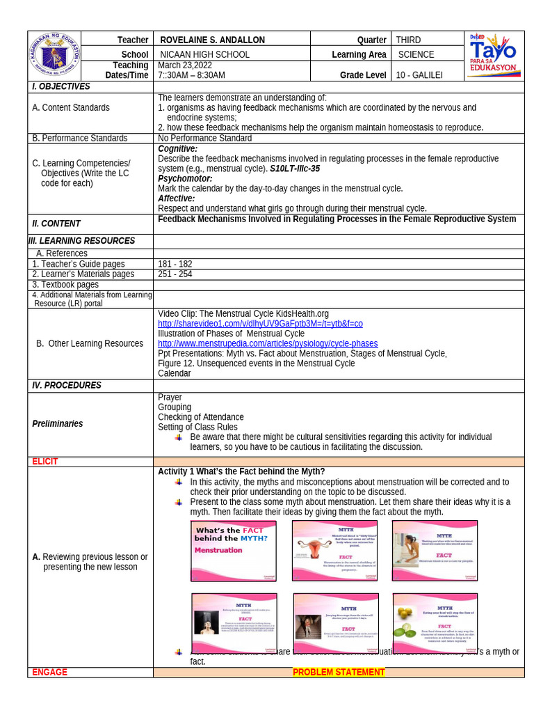 DLL Cot 3 - 2021-2022 | PDF