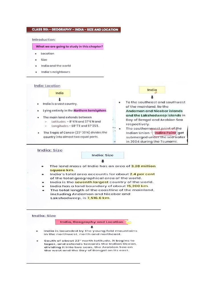 1 Geo Grade 9 | PDF
