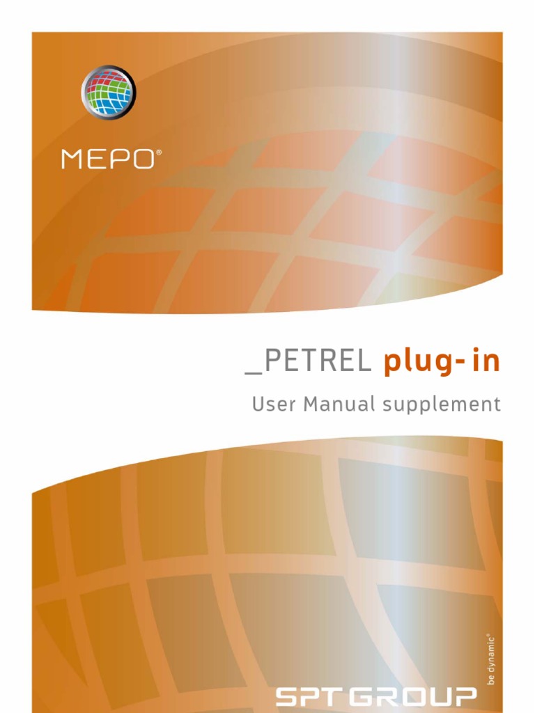 MEPO For Petrel User Manual 101102 | PDF | Plug In (Computing) | Parameter (Computer Programming)