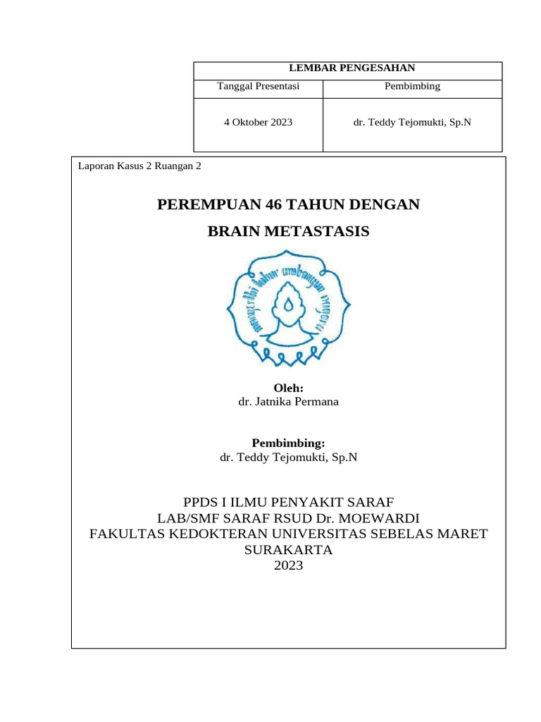Lapsus 2 Ruangan 2 Jatnika | PDF