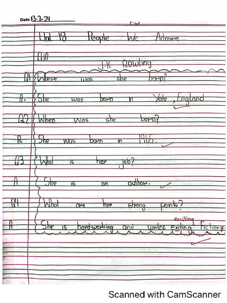 English Grade 3 - Units 18, 19 | PDF