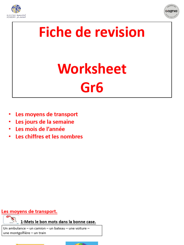 Revision - Answers | PDF